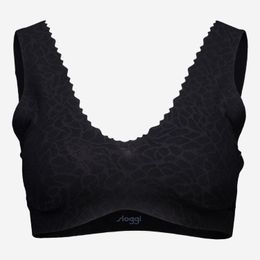Sloggi Schwarze Zero Feel 2.0 Spitzen-Bralette