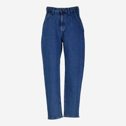 Mavi Blaue Baggy Fit Laura Jeans mit hohem Bund