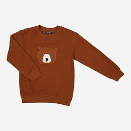 Blue Seven Braunes Sweatshirt aus Bio-Baumwolle