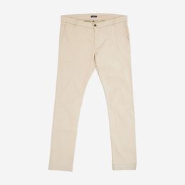 POLO SYLT Beigefarbene Regular Fit Chinos