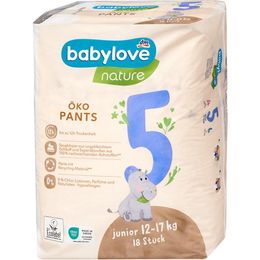 Baby Pants nature &Ouml;ko Gr. 5 Junior (12-17 kg) babylove nature