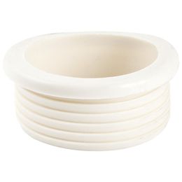 Kirchhoff Sp&uuml;lrohrverbinder wei&szlig; f&uuml;r Norm-WC &Oslash; 44 x 48 mm