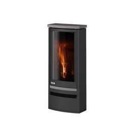 Accente International Elektrokamin 'Leros' Stahl schwarz 3 kW