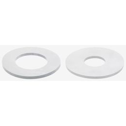 Kirchhoff Sp&uuml;lkastendichtungs-Set Silikon &Oslash; 58 x 32 x 3/63 x 23 x 3 mm, 2-teilig
