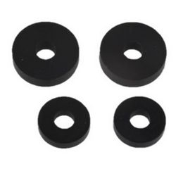 Kirchhoff Ventiltellerdichtung Gummi &Oslash; 5 x 17 x 4/5 x 13 x 3 mm, f&uuml;r Grohr-Oberteil 3/8"/1/2", 4-teilig