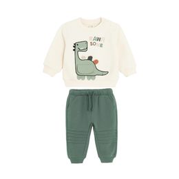 Cool Club Sweatsuit boy Green, White size 98