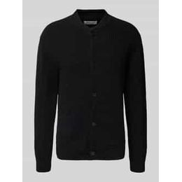 Casual Friday Cardigan mit Stehkragen und Knopfleiste Modell 'RODHE'