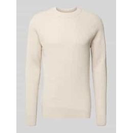 Casual Friday Strickpullover mit Rundhalsausschnitt Modell 'Kristian'