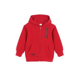 Cool Club Sweatjacke Jungen Gr&ouml;&szlig;e 128 rot / schwarz