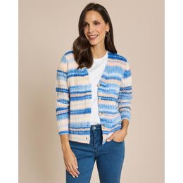 Cardigan mit bunten Streifen
