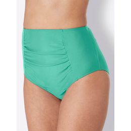 feel good Damen Bikini-Slip hoch geschnitten, blaugr&uuml;n, Gr&ouml;&szlig;e 40