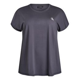 ZIZZI Shirt 'Abasic' female Grey size L