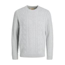 Jack & Jones Premium Pullover 'JPRBLUSEAN' Herren Größe S grau
