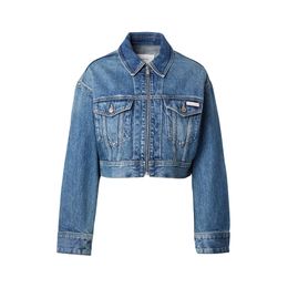 Calvin Klein Jeans Jacke Damen Gr&ouml;&szlig;e L blue denim