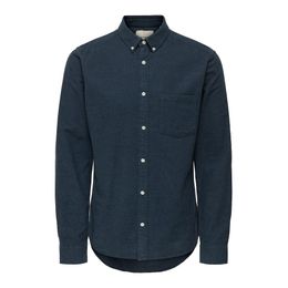 Only & Sons Only & Sons Hemd 'ONSNIKO' Herren Größe XL indigo