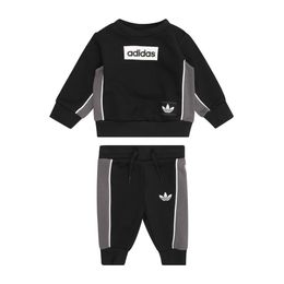 adidas originals Jogginganzug Jungen Größe 80 grau / schwarz / weiß