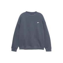 Pull&Bear Pull&bear Sweatshirt 'STWD' Herren Gr&ouml;&szlig;e XS saphir / wei&szlig;