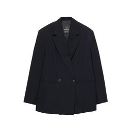 Pull&Bear Pull&bear Blazer Damen Gr&ouml;&szlig;e 42 grau / schwarz