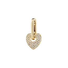 Pilgrim Pendant 'Shiny Heart' female Gold size One Size