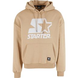 Starter Black Label Sweatshirt Herren Gr&ouml;&szlig;e XL sand / wei&szlig;