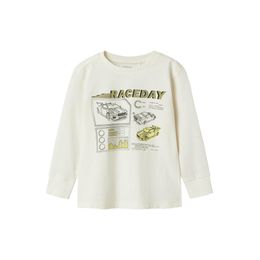 Name It Shirt 'NMMOBAY' Jungen Gr&ouml;&szlig;e 98 gelb / schwarz / wei&szlig;