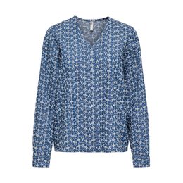 Only Bluse Damen Gr&ouml;&szlig;e M blau / wei&szlig;