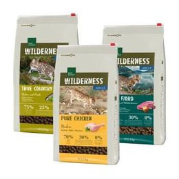 REAL NATURE WILDERNESS Trockenfutter Katze, Adult 3x2,5 kg Mixpaket 2