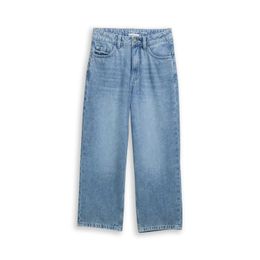 Tom Tailor Jungen Super Baggy Jeans, blau, Uni, Gr. 152