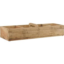 IB Laursen Holz-Kiste mit Fächern und Quergriff Unika skandinavische Deko Online Shop