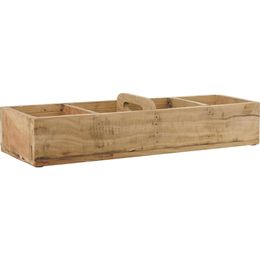 IB Laursen Holz-Kiste mit Fächern und Quergriff Unika IB Laursen Online Shop