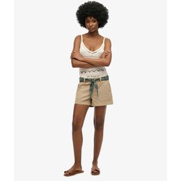 Superdry Damen Klassische Chino-shorts Brown - Gr&ouml;&szlig;e: 36 21234295001402DN030