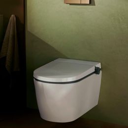 Hansgrohe LavaPura Element S Wand-Dusch-WC mit AquaHelix Flush, mit WC-Sitz, 63021450,
