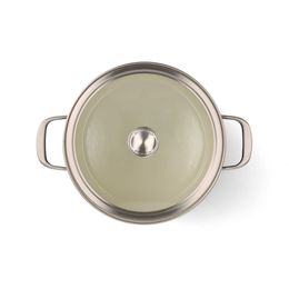 KitchenAid Steel Core Enamel Kochtopf - rot
