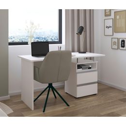 Rauch Schreibtisch &raquo;Joel&laquo; - 140x66x75cm - wei&szlig; -