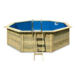 Karibu Gartenpool-Set &raquo;Modell 1&laquo; - blau