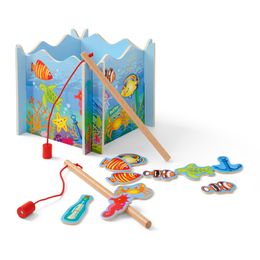 Tchibo - Holz-Angelspiel - mehrfarbig