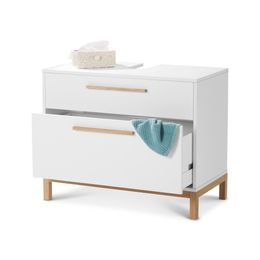Tchibo - Waschbeckenunterschrank &raquo;Eklund&laquo; mit 2 Schubladen - 82x42x66cm - braun - Holz / Eichenholz
