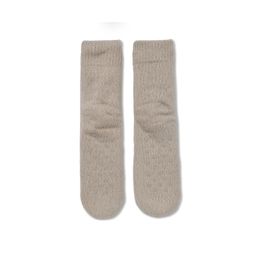 Tchibo - Hausschuh-Socken - Damen - Gr. 36-37 - wei&szlig;
