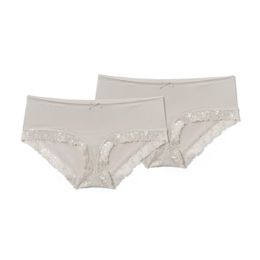 Tchibo - 2 Pantys - Damen - Gr. L - hellbraun