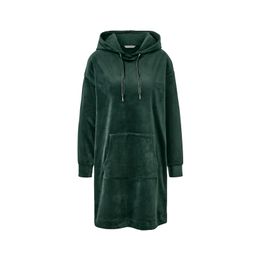 Tchibo - Nicki-Loungewear-Kleid - Damen - Gr. L - dunkelgrün