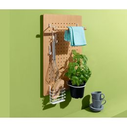 Tchibo - Steck-Wandboard aus Holz - braun
