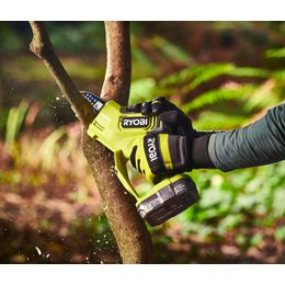 Ryobi 18 V One+ Brushless Akku-Einhand-Kettens&auml;ge-Set - schwarz