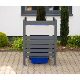 Tchibo - M&uuml;lltonnenverkleidung - 80x80x120cm - grau -