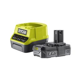 Ryobi 18 V One+ Akku-City-Rasenm&auml;her-Set &raquo;Ry18Lmc30A-120&laquo; - schwarz