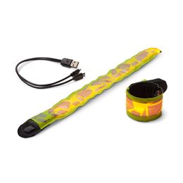 Tchibo - 2 LED-Schnappb&auml;nder mit USB - gelb