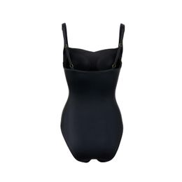 Tchibo - Figurformender Badeanzug - Damen - Gr. 48 - schwarz