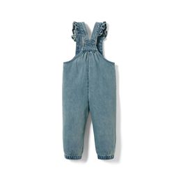 Tchibo - Denim-Latzhose - M&auml;dchen - Gr. 86/92 - blau