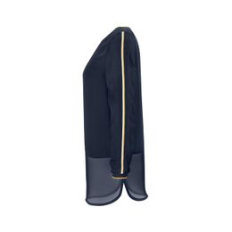 Tchibo - Doublelayer-Shirt - Damen - Gr. 38 - dunkelblau