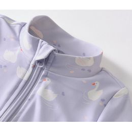Tchibo - Baby-Einteiler mit UV-Schutzfaktor 80 - Kinder - Gr. 98/104 - lila/print