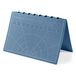 Tchibo - Faltbare Schneide- und Bastelunterlage - blau